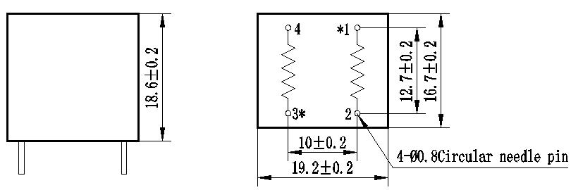 2ma 2ma Pcb Mounting Voltage Transformer 1000 1000 Used For Ups Buy